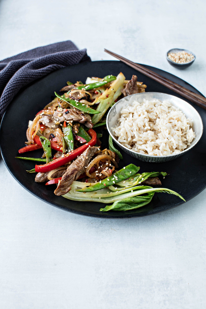 Teriyaki Lamb Stir-fry | European Beef & Lamb