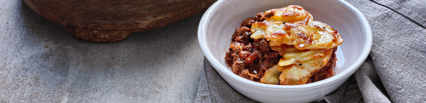 Beef Mince with Gratin Potatoes | European Beef & Lamb