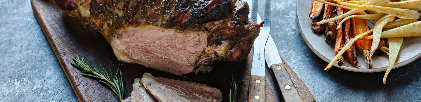 Roast Leg of Lamb with Rosemary, Lemon and Capers | European Beef & Lamb